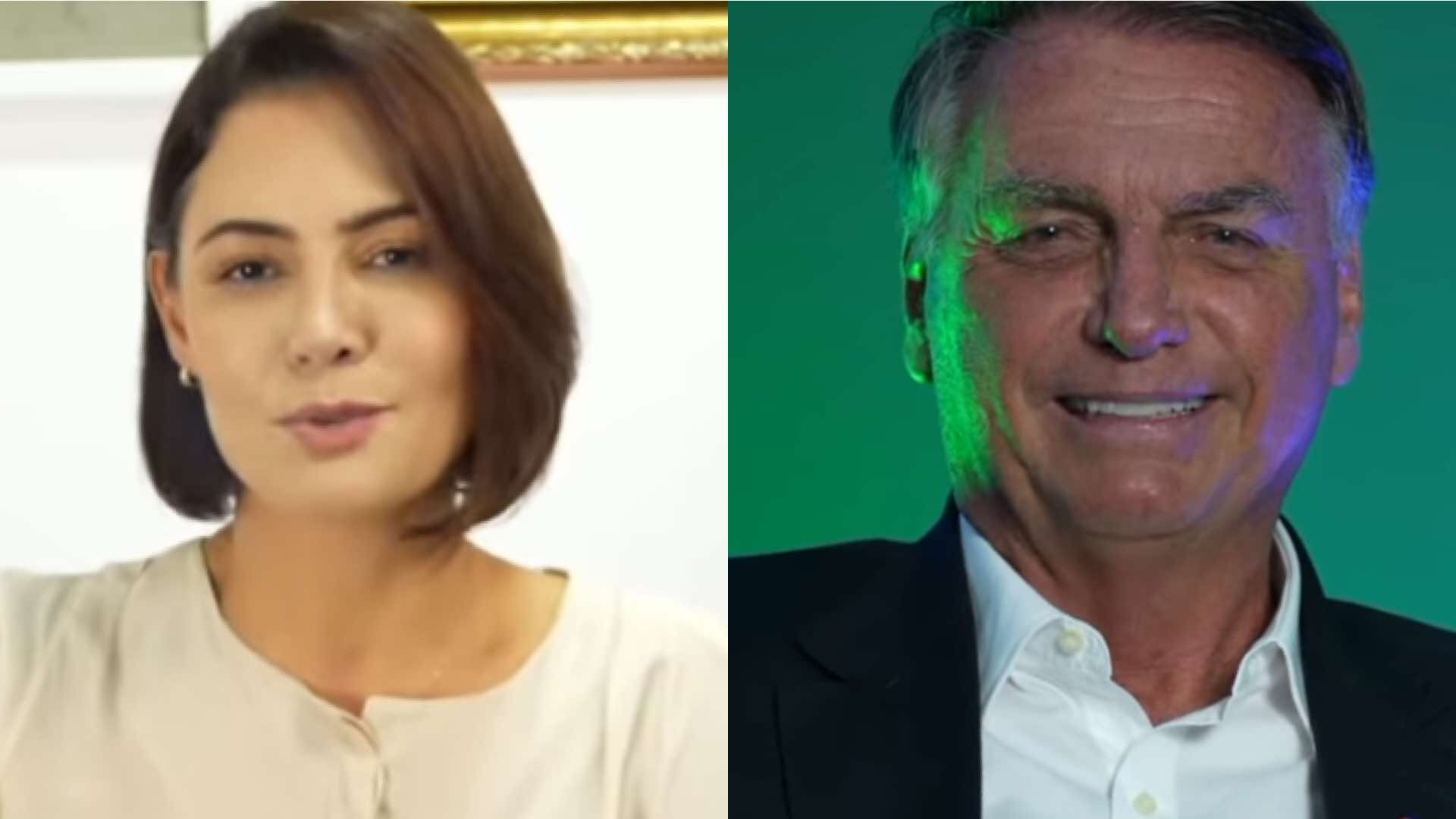 Michelle desabafa após internação urgente de Bolsonaro; veja