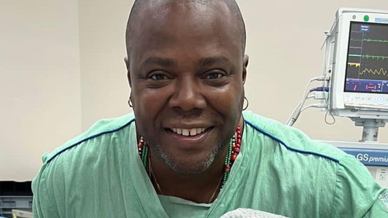 Érico Brás anuncia nascimento da segunda filha, Yamara