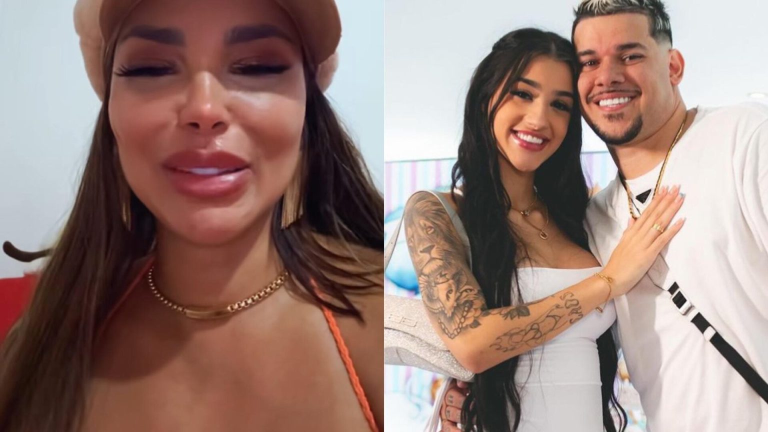 Sem convite, Jenny Miranda fica aos prantos após chá revelação da filha ...