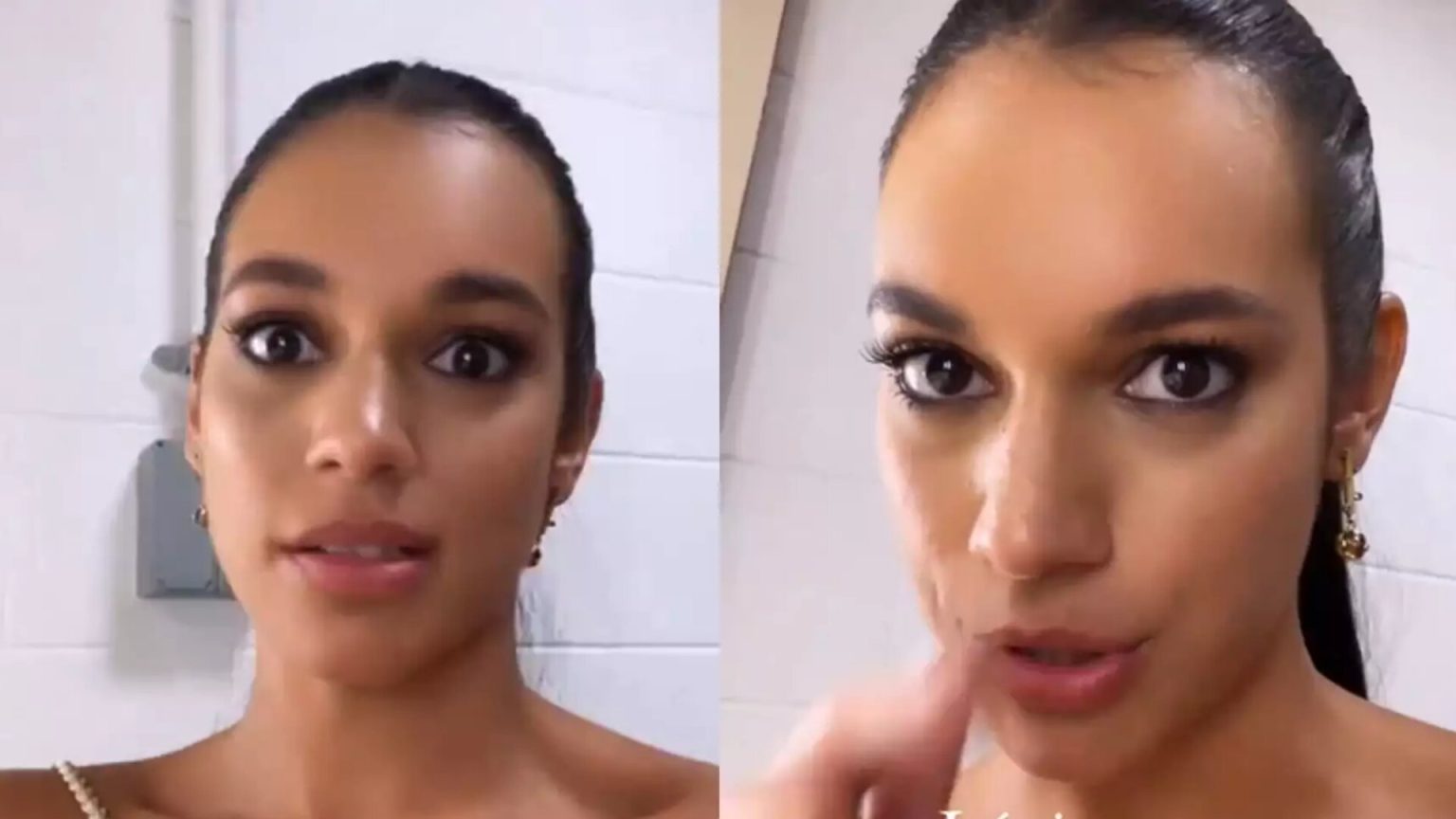 'BBB 24': Alane pega itens da final do reality: 'Dois copos'