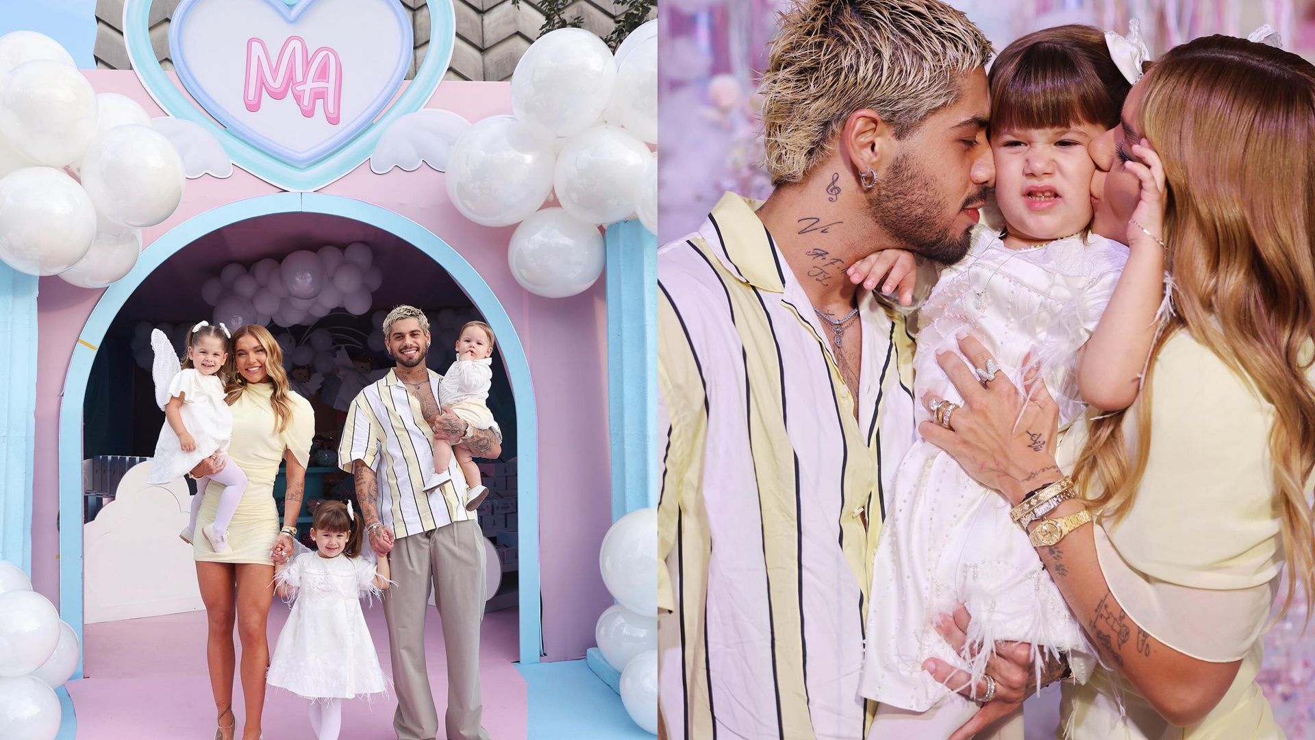 Virginia e Zé Felipe impõem regra para festa de 4 anos de Maria Alice