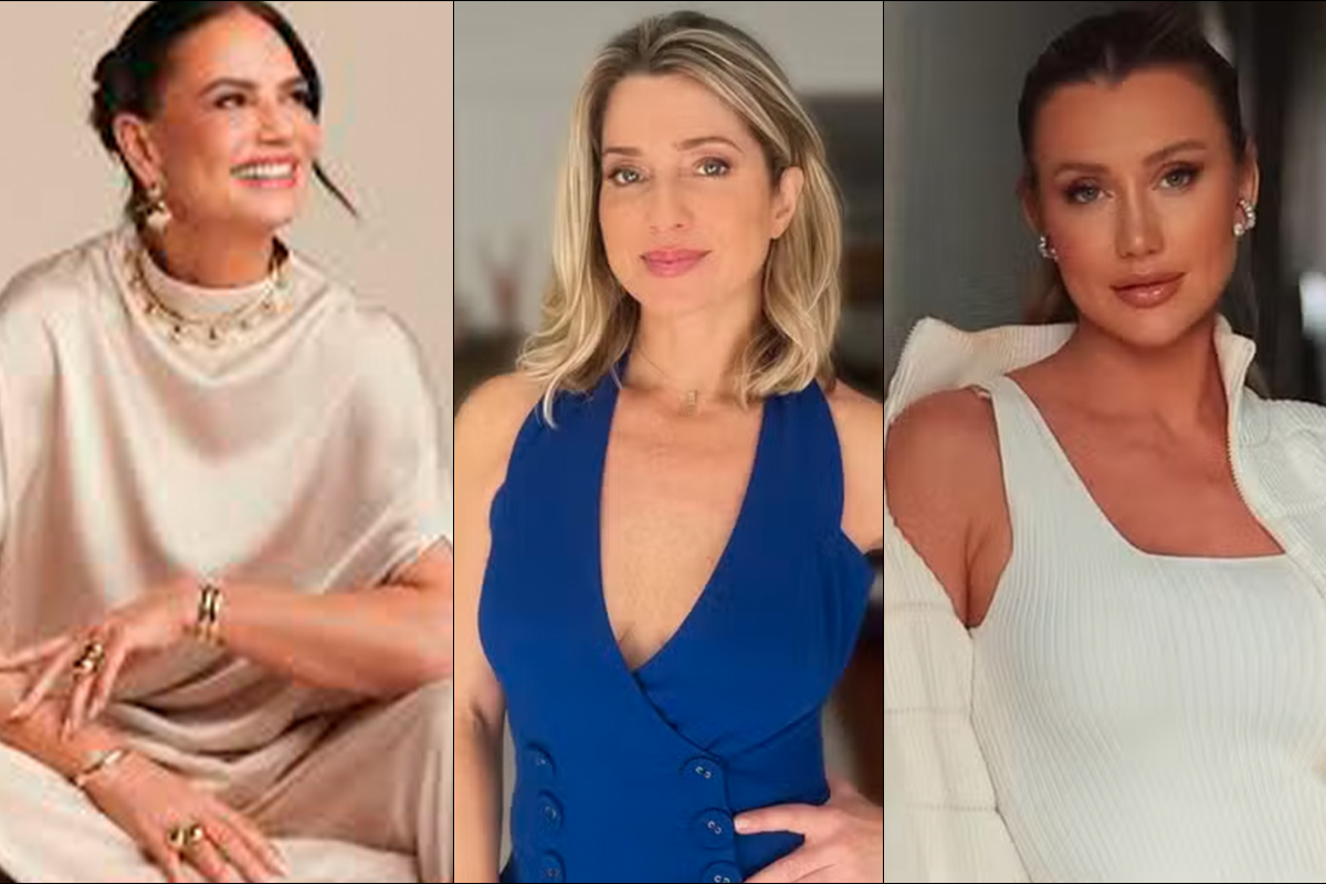 Luiza Brunet, Letícia Spiller e Ana Paula Siebert fizeram ...